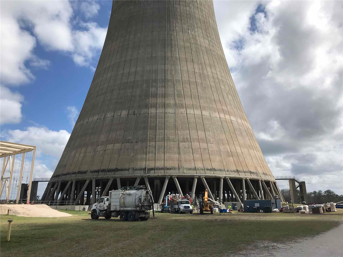 Impressed Current Cathodic Protection of Hyperbolic Cooling Tower | PULLMAN